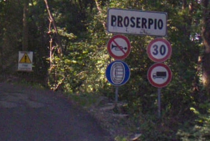 Resta chiusa la vecchia strada per Proserpio. Mercoledì il sopralluogo